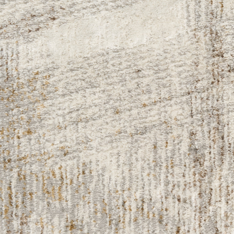 Calvin Klein CK073 Compass Ivory Multicolor Modern Indoor Rug | Wayfair